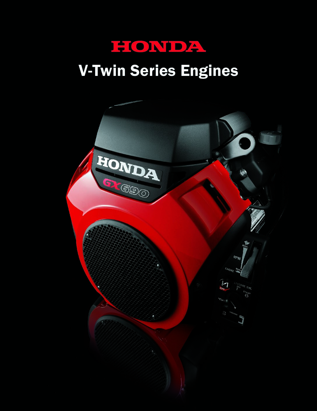 Honda V-Twin Series Engine Brochure | AES Waterblasters