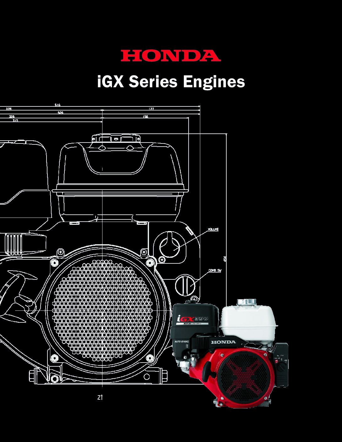Honda iGX Series Engine Brochure | AES Waterblasters