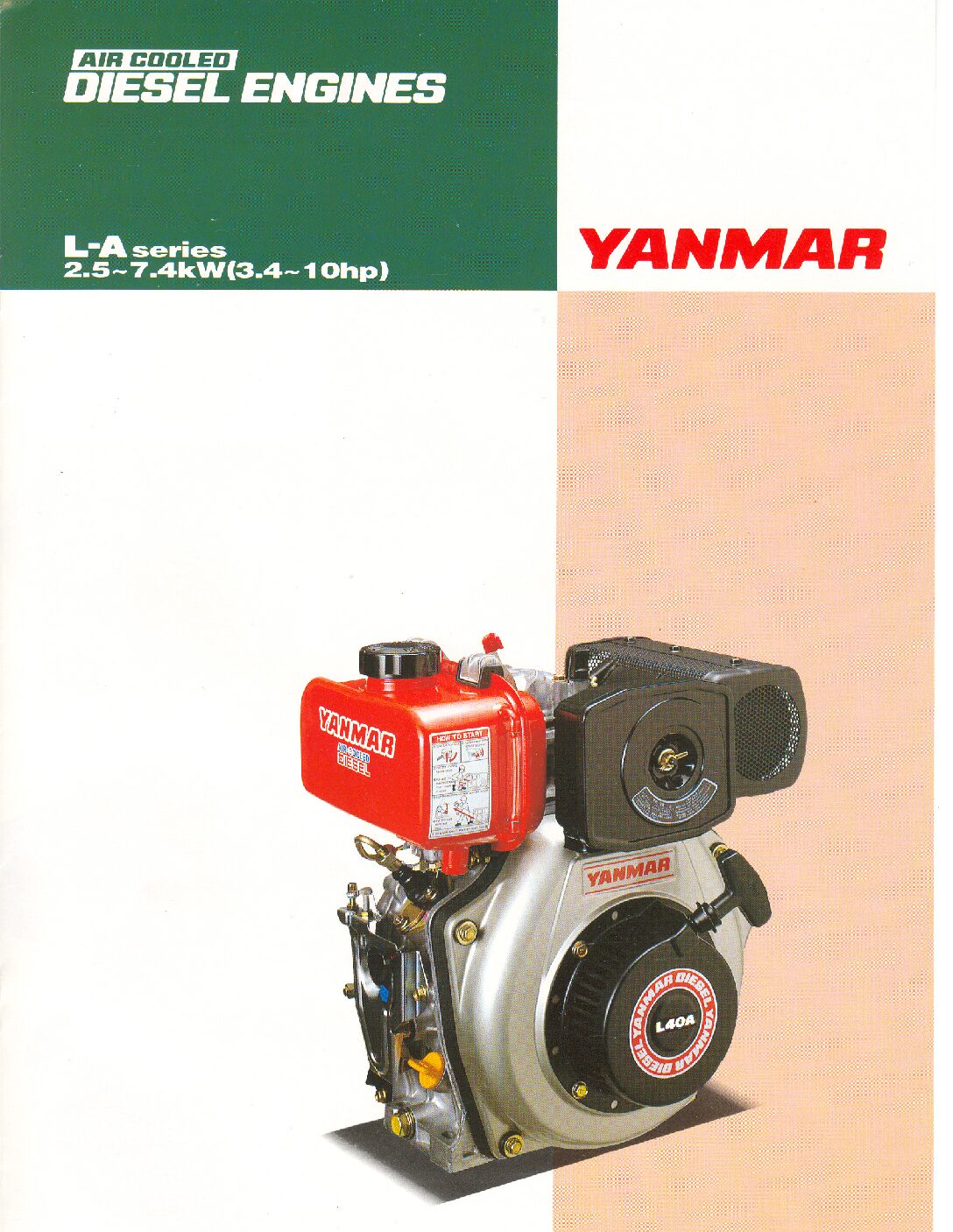 Yanmar L-Series Engine Brochure & Specifications | AES Waterblasters