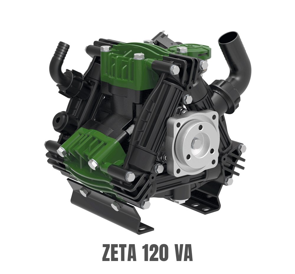 Udor ZETA 120 VA: 31.0 GPM Diaphragm Pump | AES Waterblasters